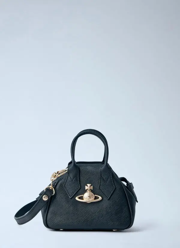 VIVIENNE WESTWOOD Mini Yasmine Handbag - Black