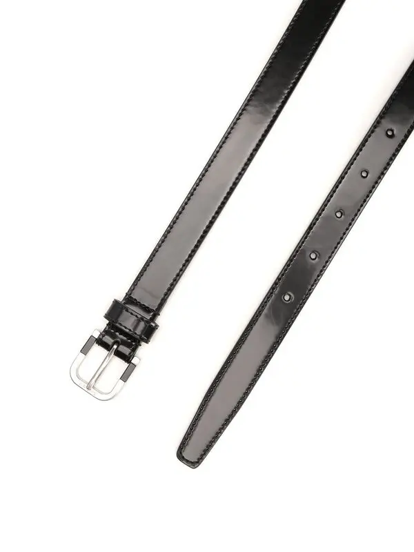 Saint Laurent Brushed Leather Belt