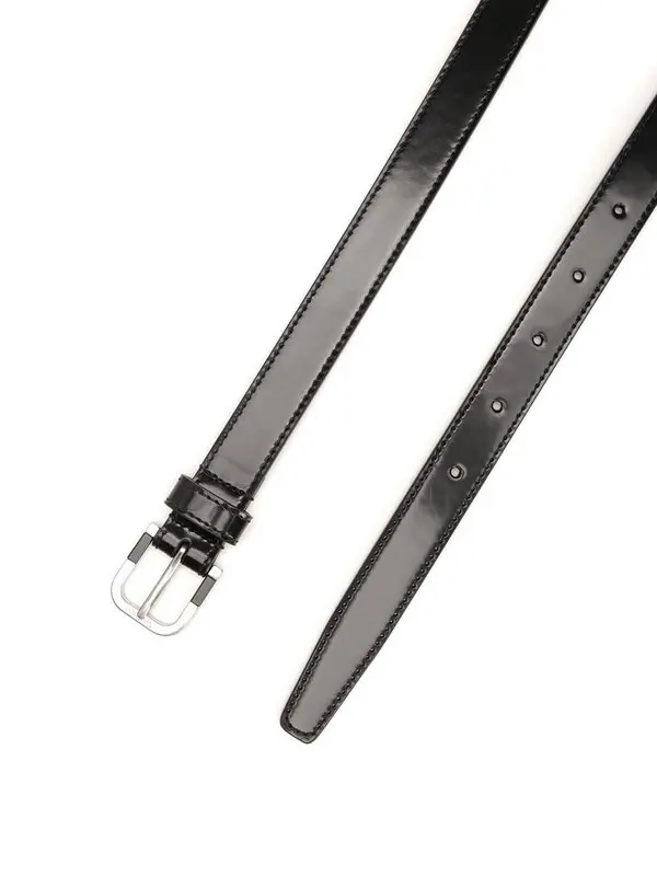 Saint Laurent Brushed Leather Belt