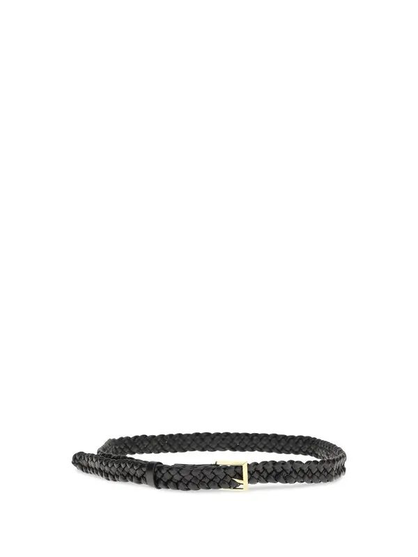 Bottega Veneta Solo Leather Belt