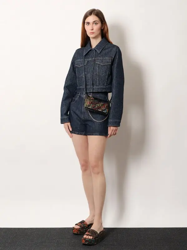 Fendi Denim Shorts