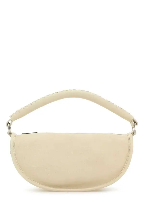 Burberry Ivory Leather Handbag
