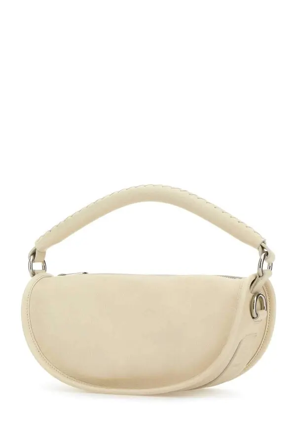 Burberry Ivory Leather Handbag