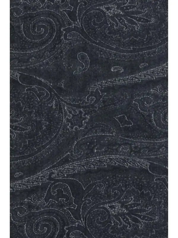 Etro Paisley Scarf - Black