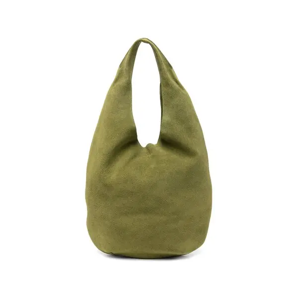 A.p.c. Suede Shoulder Bag - Green