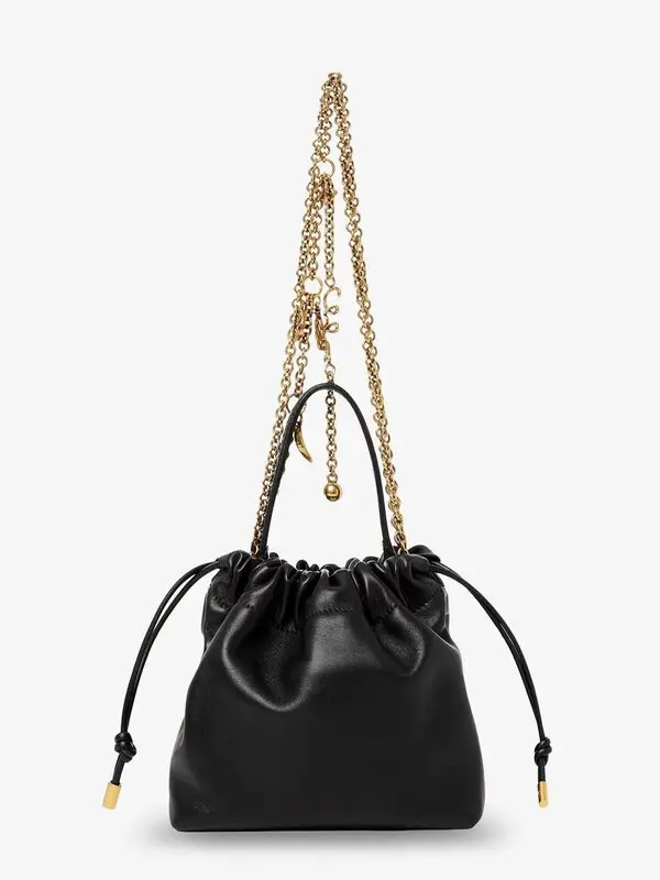 Chloé Icons Mini Leather Crossbody Bag - Black