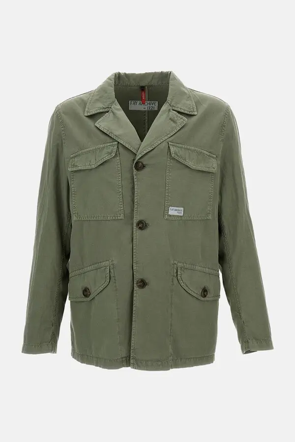 FAY Field Jacket -archive - Multicolor