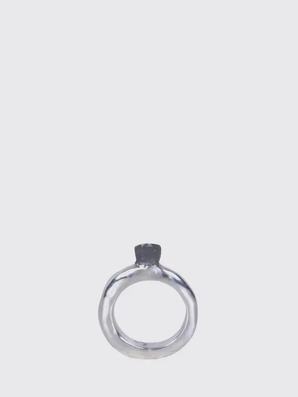 ROSA MARIA Chromed Ring With Set Stones