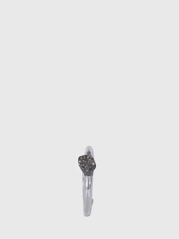 ROSA MARIA Chromed Ring With Set Stones