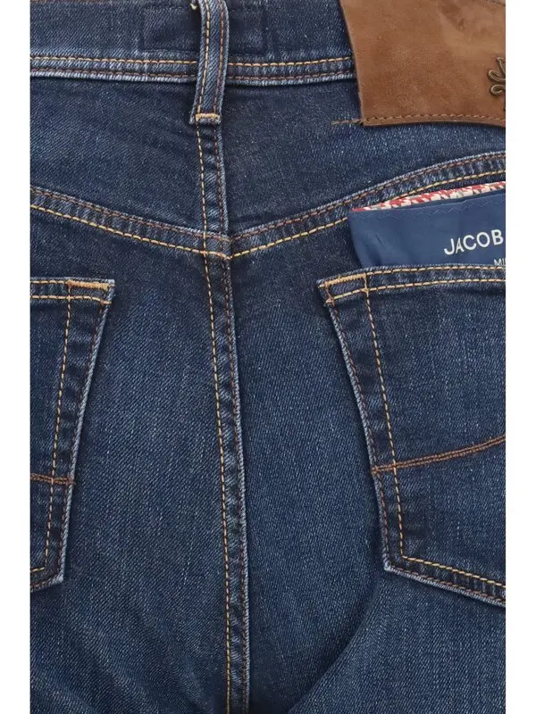 Jacob Cohen Jeans In Straight-leg Denim - Blue