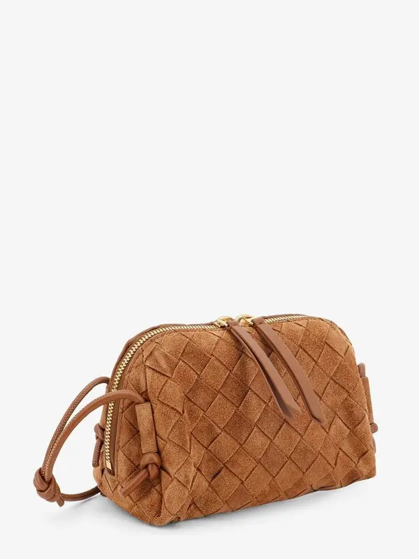Bottega Veneta Pochette Concert Suede Crossbody Bag - Multicolor
