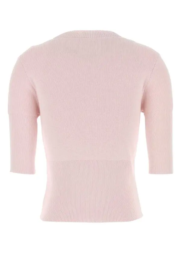 Givenchy Pastel Cotton Blend Sweater - Pink