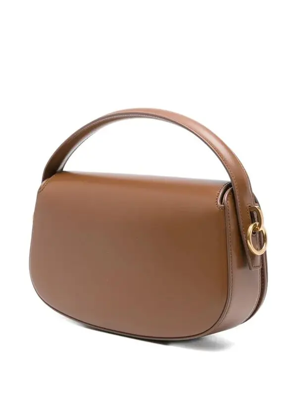 Saint Laurent Voltaire Bag In Box Leather - Brown