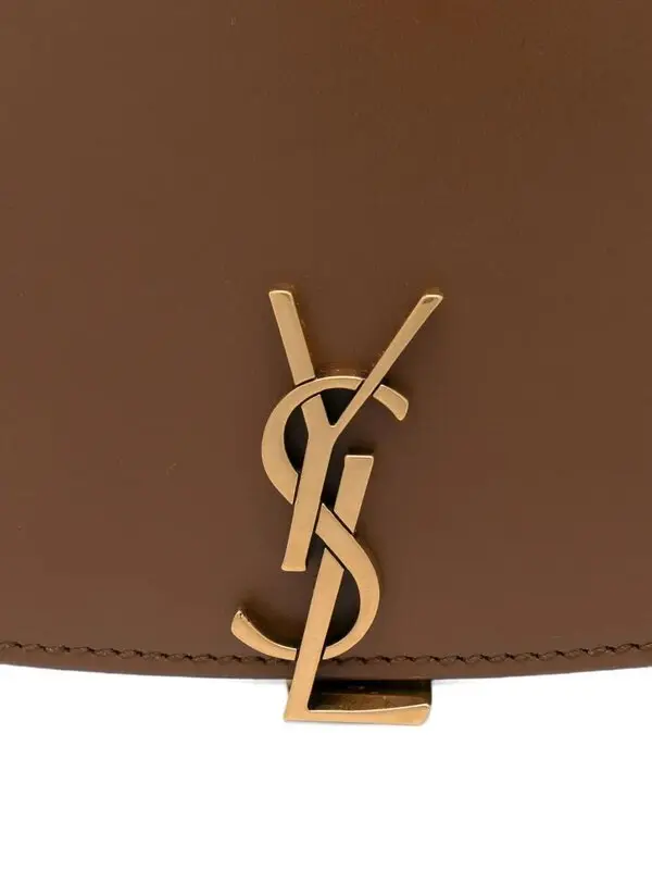 Saint Laurent Voltaire Bag In Box Leather - Brown