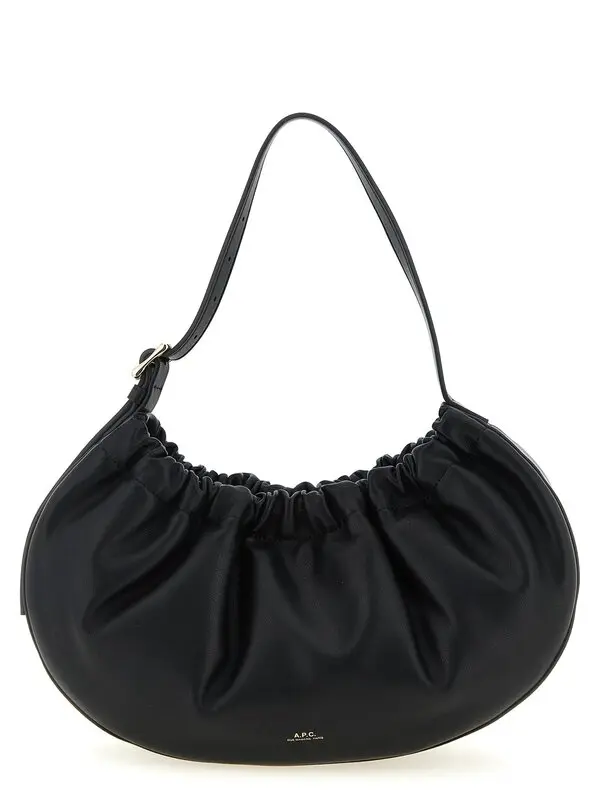 A.p.c. Ninon Hoop' Shoulder Bag - Black