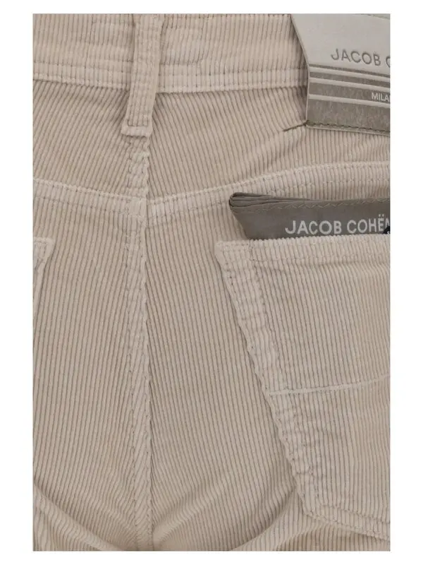 Jacob Cohen Pants In Straight-leg Corduroy