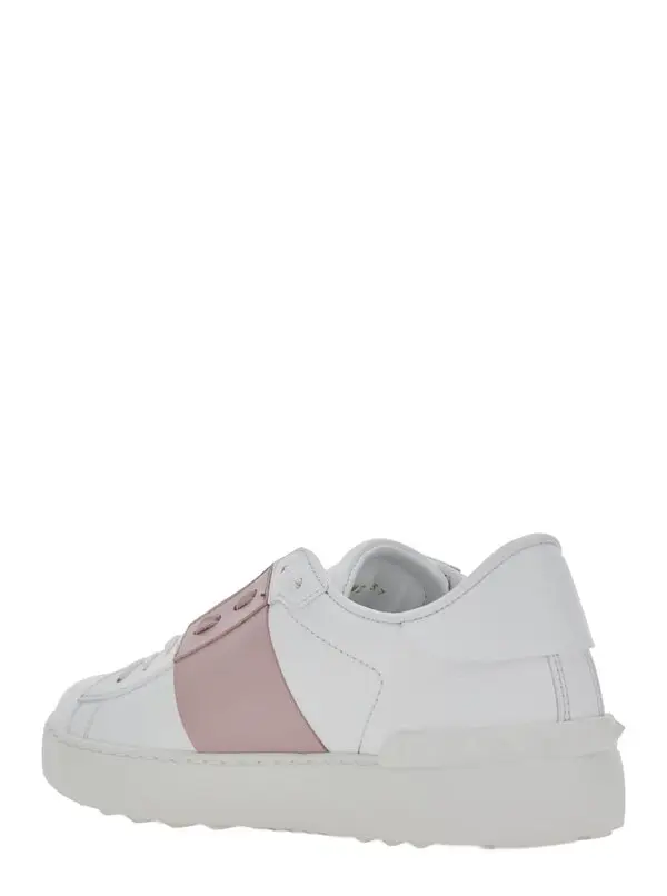 Valentino Garavani Open Leather Sneakers - Multicolor