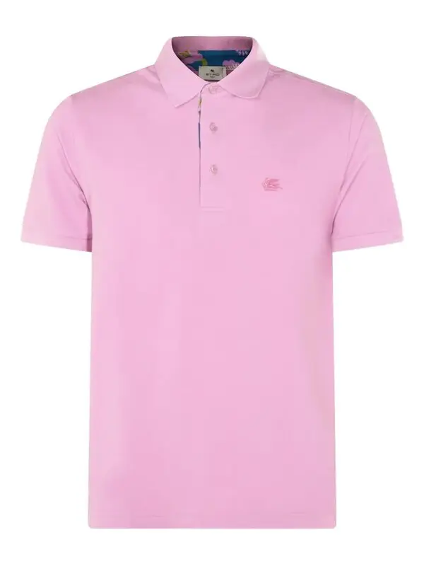 Etro Polo Roma Printed Details