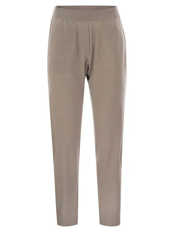Brunello Cucinelli Sparkling Trousers - Cream