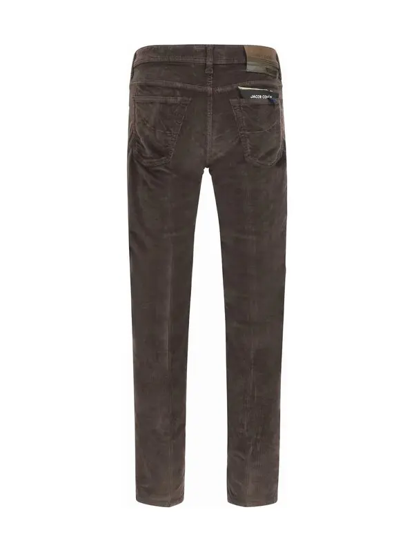 Jacob Cohen Pants In Straight-leg Corduroy