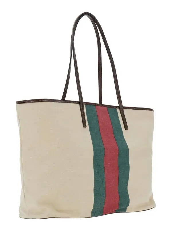 Gucci Canvas Tote Bag - Multicolor