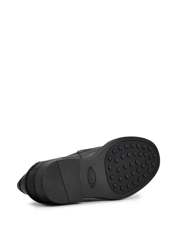 TOD'S Mocassino In Pelle - Black