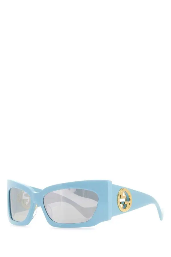 Gucci Light-acetate Sunglasses - Blue
