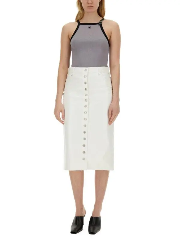 COURREGES Tops With Logo