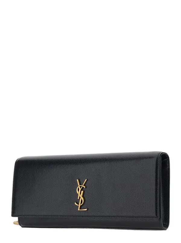 Saint Laurent Kate Shoulder Bag - Black