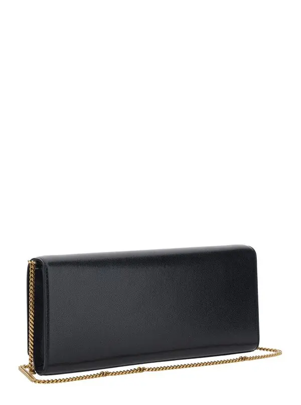 Saint Laurent Kate Shoulder Bag - Black