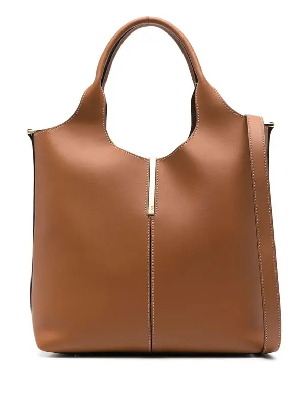 TOD'S Leather Tote - Brown