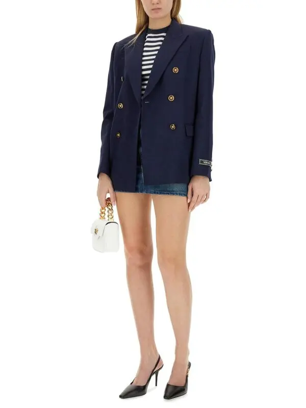 Versace Double-breasted Blazer