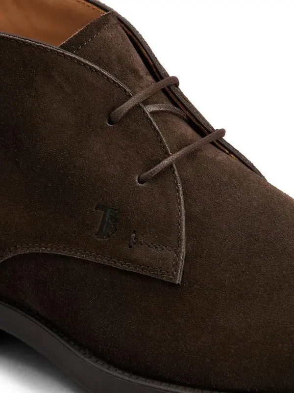 TOD'S Suede Desert Boots - Brown