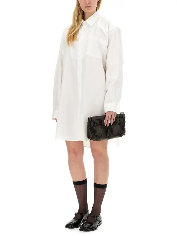 MAISON MARGIELA Cotton Oversize Shirt Dress