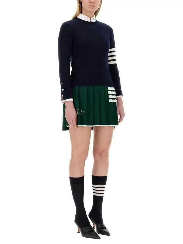 Thom Browne Cashmere 4-bar Shirt
