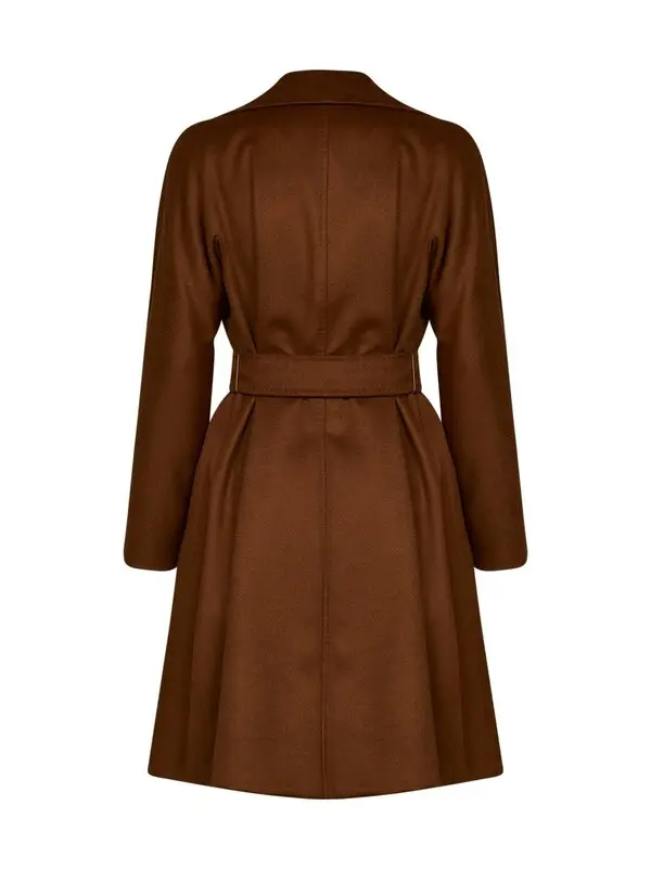 Max Mara Belted Wrap Coat - Multicolor