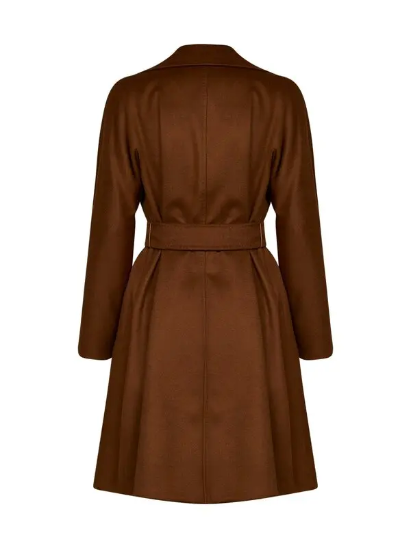 Max Mara Belted Wrap Coat - Multicolor
