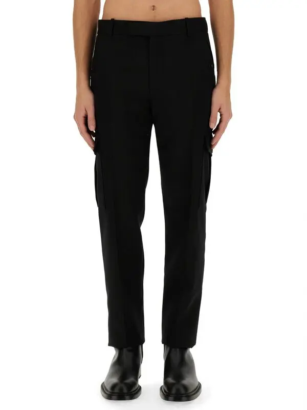 Alexander McQueen Military Pants - Black