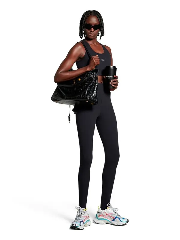 Balenciaga Mesh And Nylon Worn-out Effect Runner Sneakers
