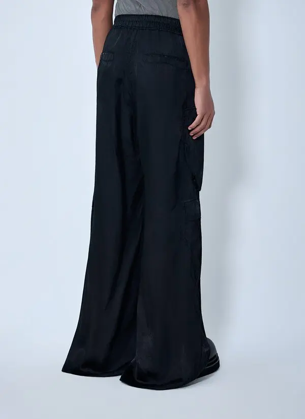 Rick Owens Cargobela Wide-leg Cargo Pants