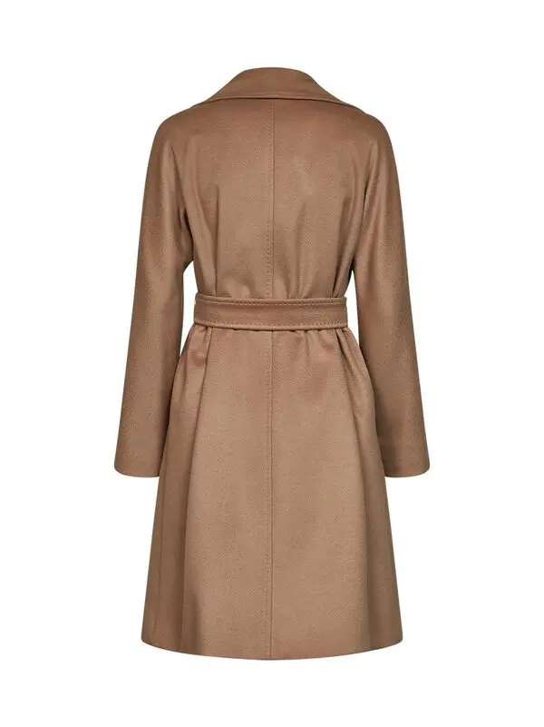 Max Mara Belted Wrap Coat - Multicolor