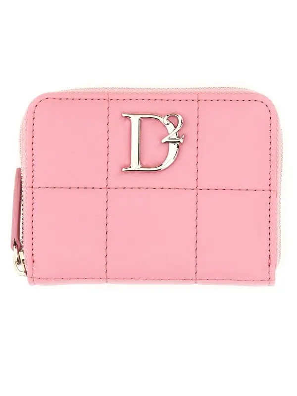 Dsquared2 Wallet With Logo - Pink