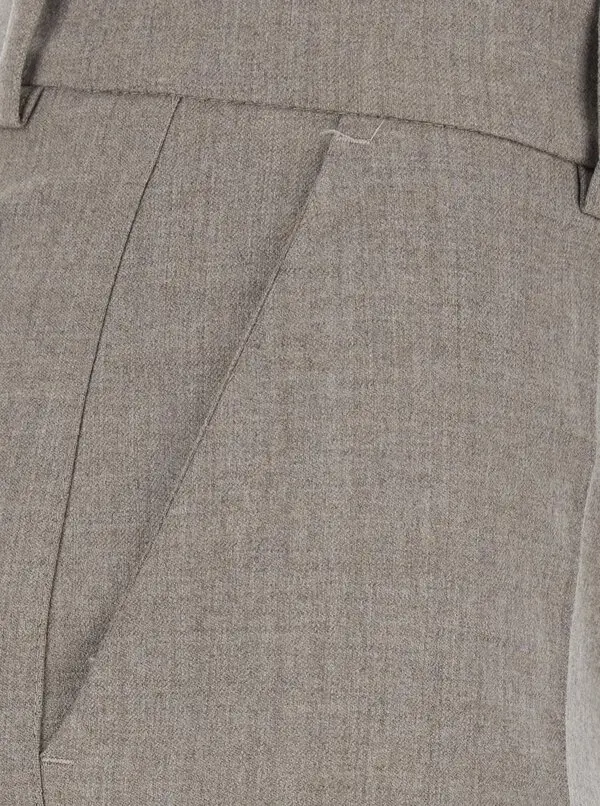 P.a.r.o.s.h Blend Wool Belted Trousers