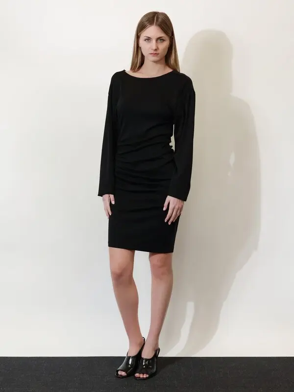Max Mara Mxpumido Virgin Wool Dress