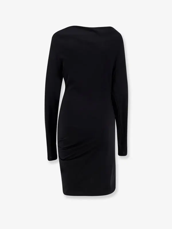 Max Mara Virgin Wool Dress - Multicolor