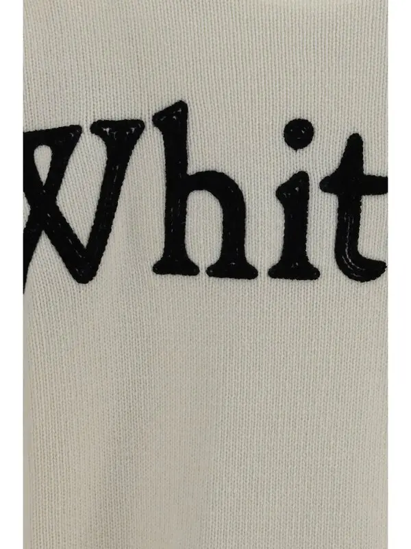 Off-White Crewneck Sweater - Multicolor