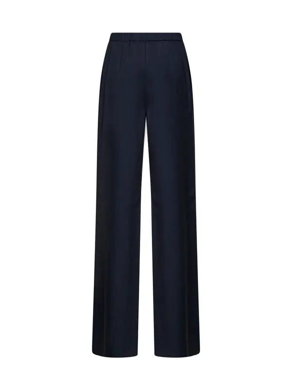 Max Mara Mstcrisma Wide-leg Trousers - Multicolor