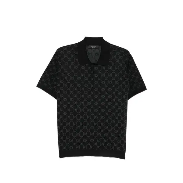 Gucci Polo Shirts - Black