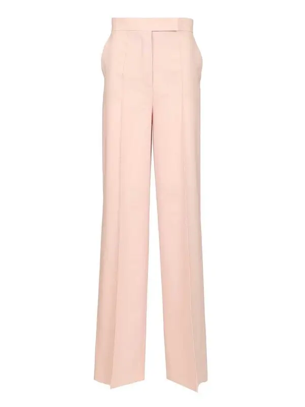 Max Mara Girone Wool, Mohair And Silk Trousers - Multicolor