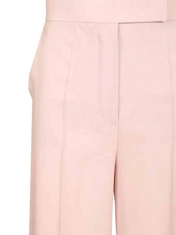Max Mara Girone Wool, Mohair And Silk Trousers - Multicolor